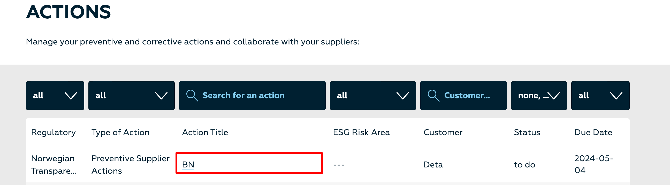 How to upload the signed document in the actions module ...