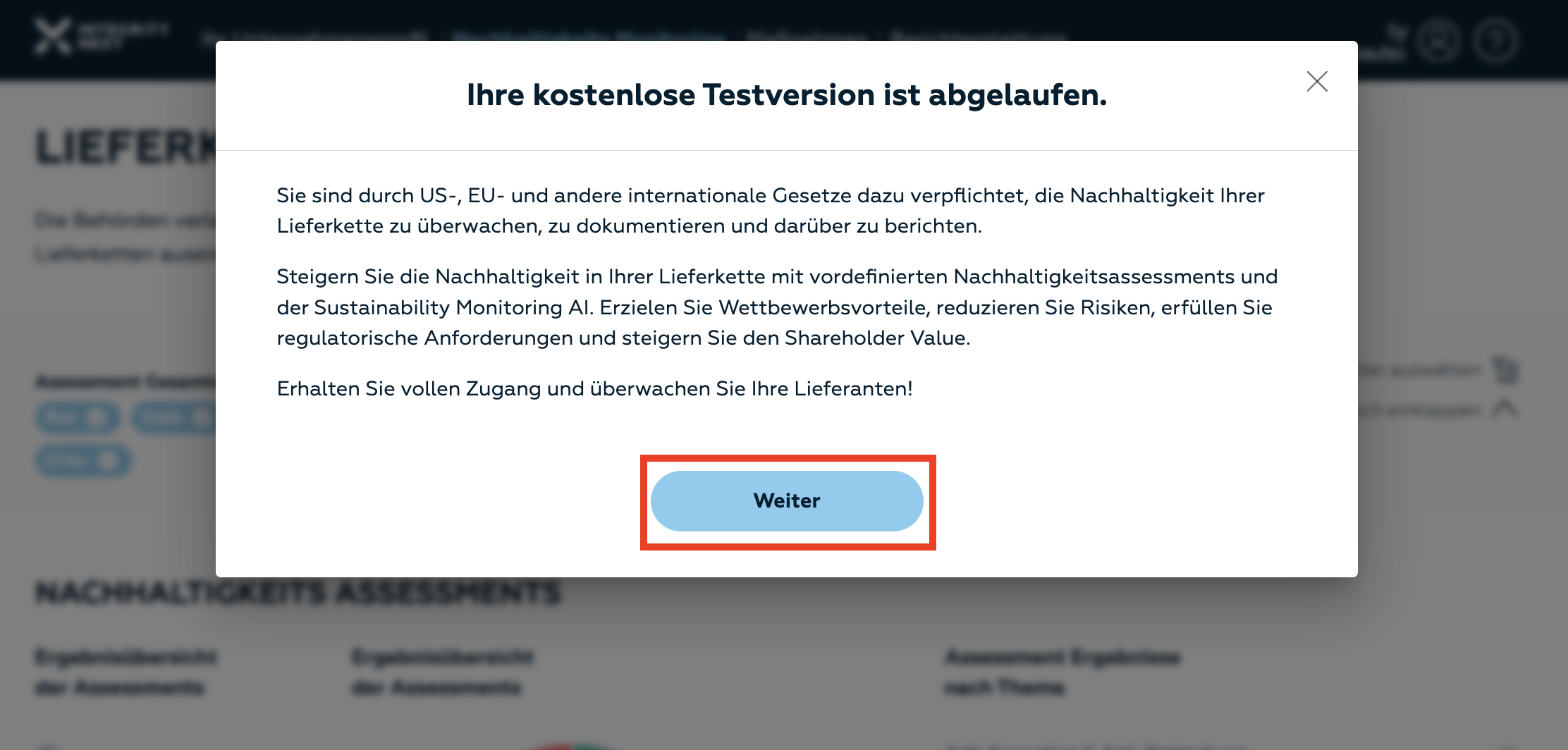 Freetrial – IntegrityNext | Helpdesk